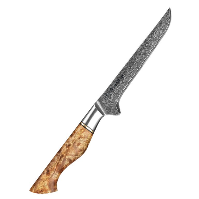 Order HEZHEN 6.1″ Boning Knife (B30-TG) – 67 Layers Damascus Steel with ...