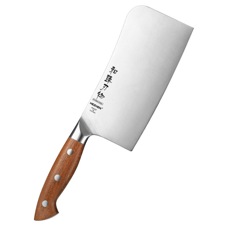 Buy HEZHEN 6.8″ Bone Chopper Knife (X02-KG) – 5Cr15MoV Steel with UAE ...