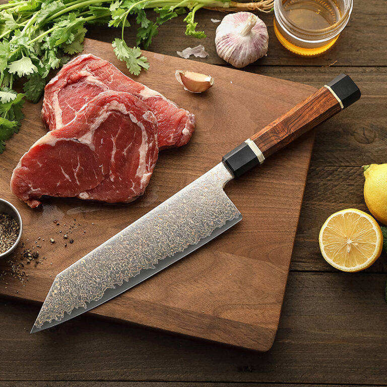 Shop XINZUO 8.3″ Chef Knife (F5C-CS) – 37 Layers Copper Damascus Steel ...