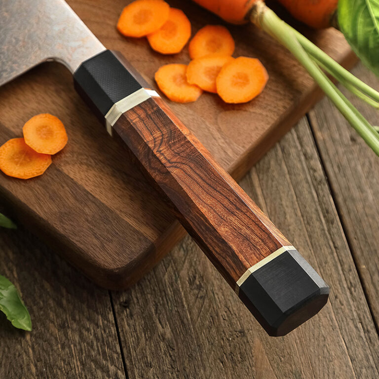 Shop XINZUO 8.3″ Chef Knife (F5C-CS) – 37 Layers Copper Damascus Steel ...