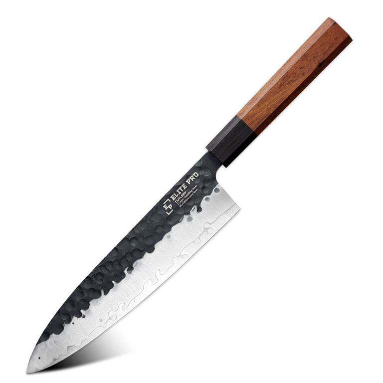 Order Elite Pro Cutlery 8″ Chef Knife, 3 Layers Cladding Steel with UAE ...