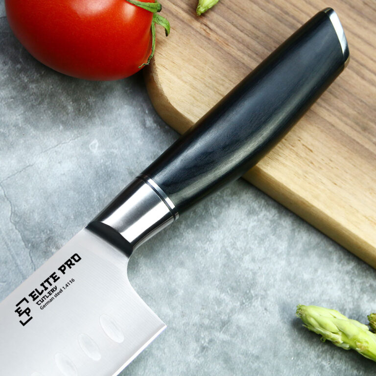 Order Elite Pro Cutlery 7″ Santoku Knife, German Steel with UAE Delivery